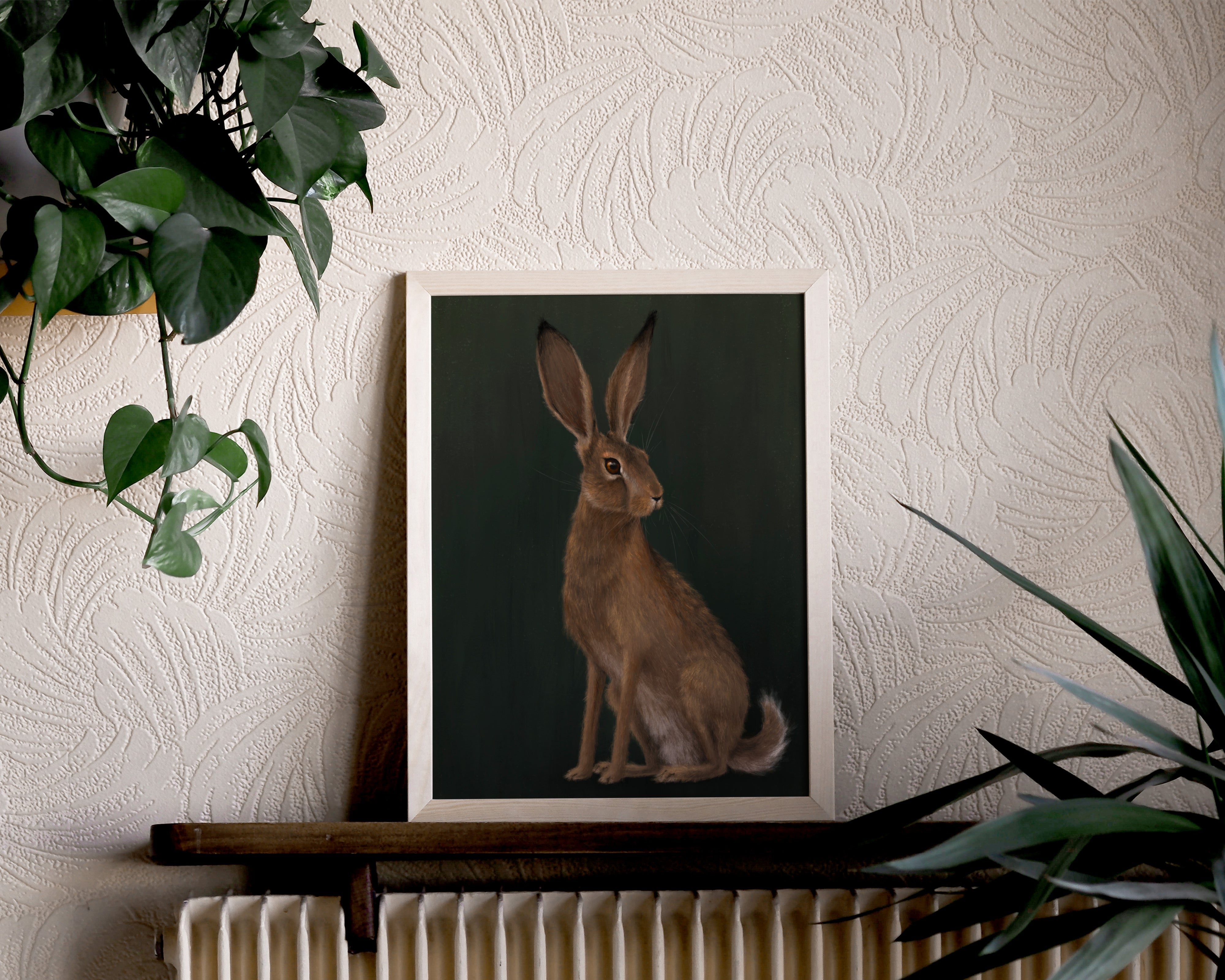 Woodland Hare Fine Art Poster Print – Fine Art Prints - Wall Decor by ...